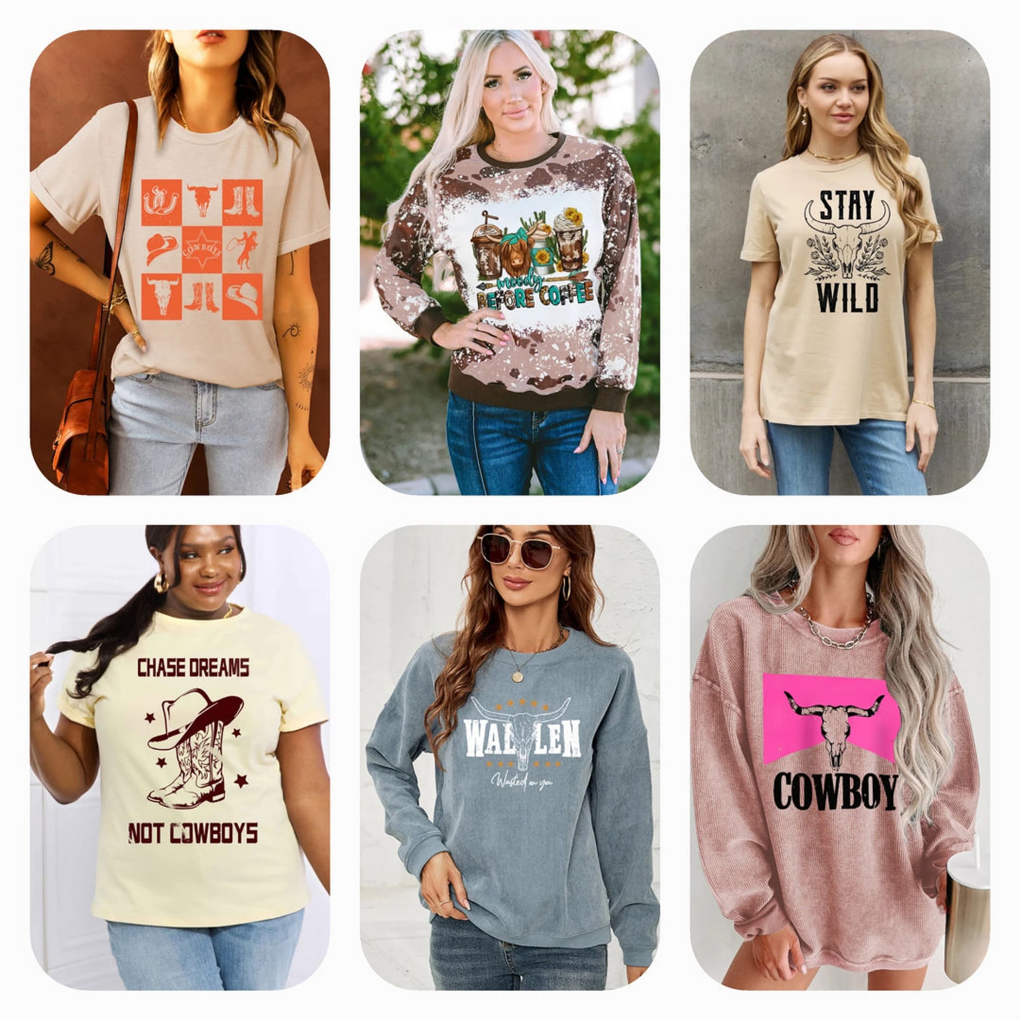 Western Graphic Apparel for Every Look – Collections for Her
